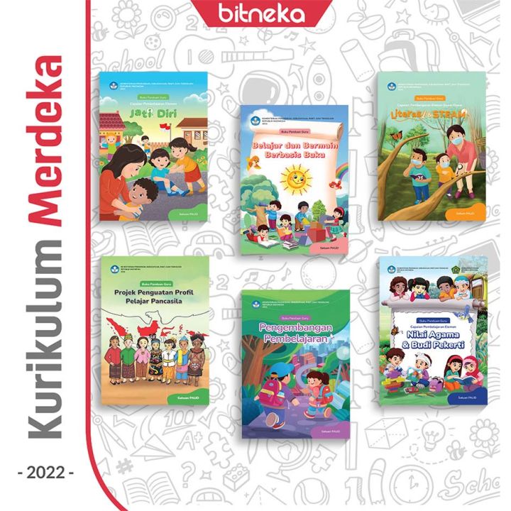 Buku Panduan Guru PAUD - Kurikulum Merdeka KURMER | Lazada Indonesia