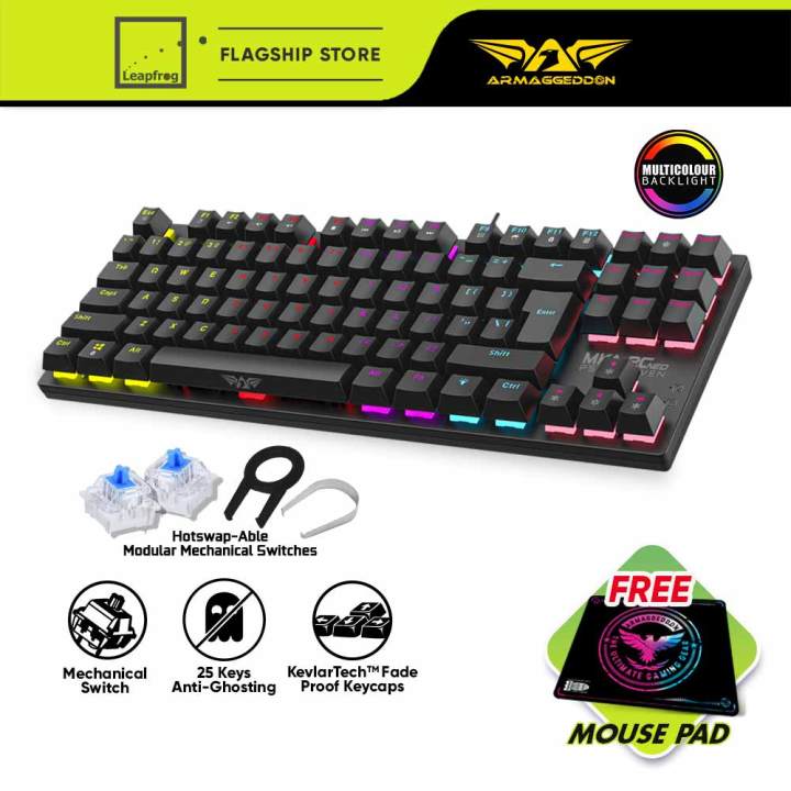 Armaggeddon MKA-2C NEO Psychraven Gaming Keyboard | 2022 | 87 Keys ...