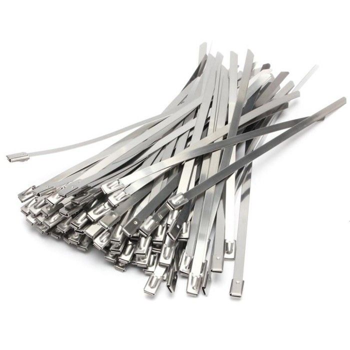 Kabel Cable Tie zip ties bahan besi stainless stell panjang 60cm 600mm ...