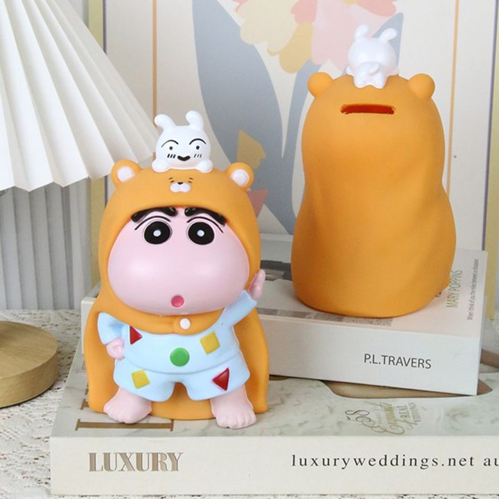 YOUSHI TOP Savings Tank Crayon Shin-chan Piggy Bank Decorative Crayon ...