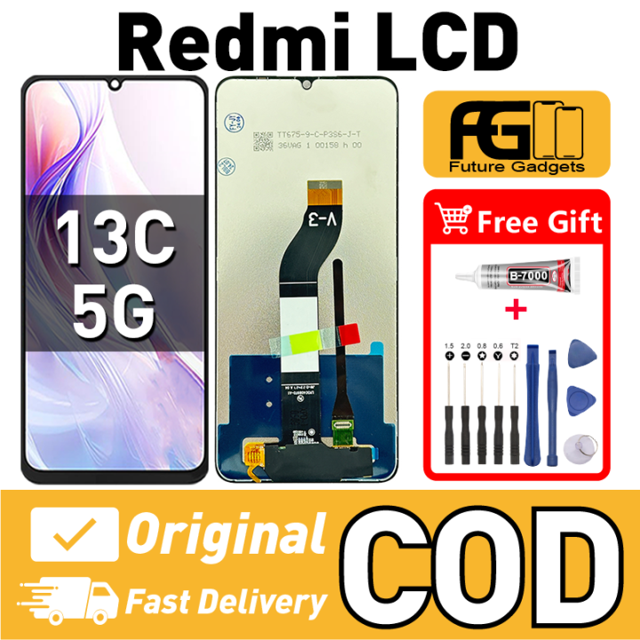 LCD Redmi 13C 5G Compatible For ORIGINAL LCD Skrin Touch Screen ...