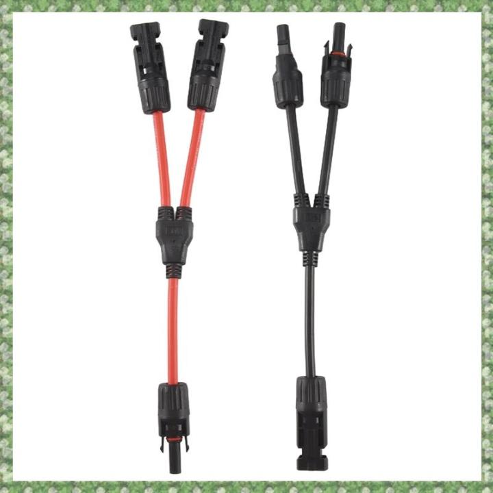 () Solar Y Branch Cable Connectors,Solar Cable Parallel Adaptor in Pair ...