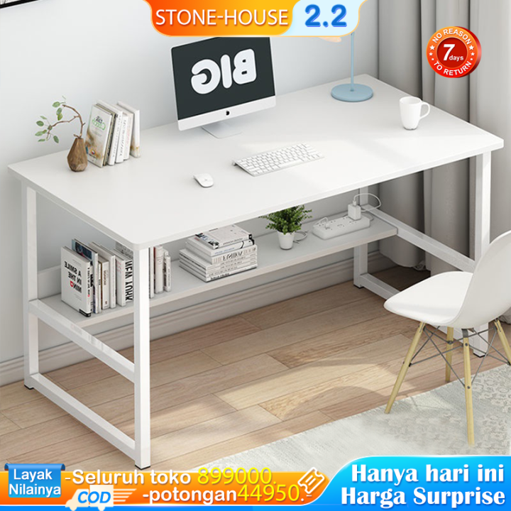 Meja kantor /Meja komputer /Meja kerja /Meja belajar minimalis /Meja ...