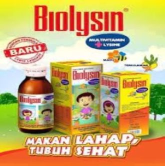 Biolysin syrup Rasa Jeruk 100 ml | Lazada Indonesia