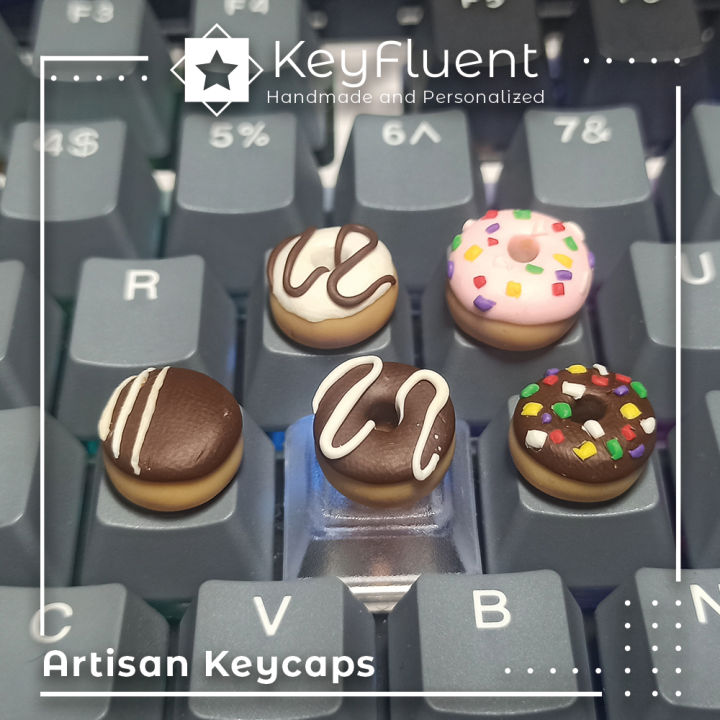 Food Inspired Polymer clay keycaps for Mechanical keyboard | Lazada PH