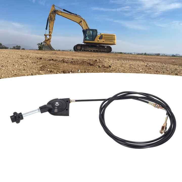 Excavator Manual Throttle Control Cable Replacement Arbitrary Bending ...