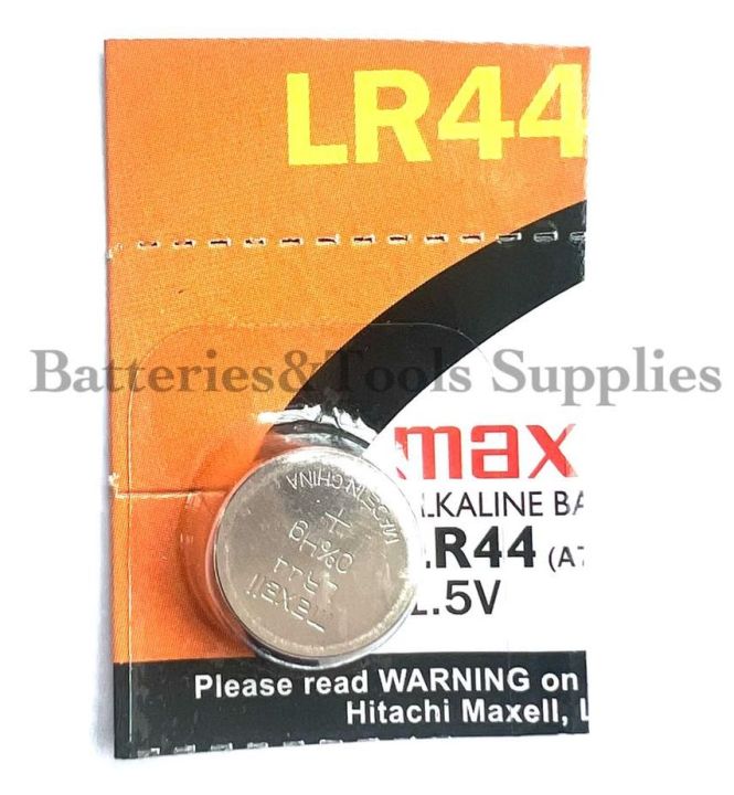 LR44 A76 Maxell Battery Original 1.5V Alkaline Button Coin Cell Batteries | Lazada PH