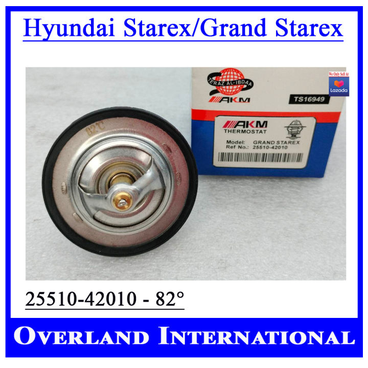 THERMOSTAT ASSEMBLY 82°c, For Hyundai Starex CRDi / Kia Sorento 2005 ...