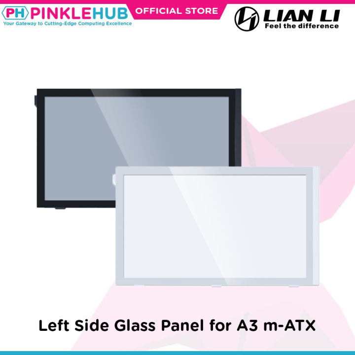 PinkleHub | Lian Li Left Side Glass Panel for A3 m-ATX | Lazada PH