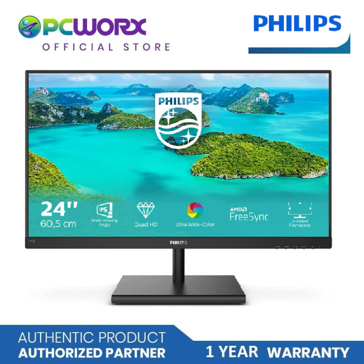 Philips 245E1S 24" Inch Monitor IPS QHD 2K 75Hz W-LED Monitor | Philips ...