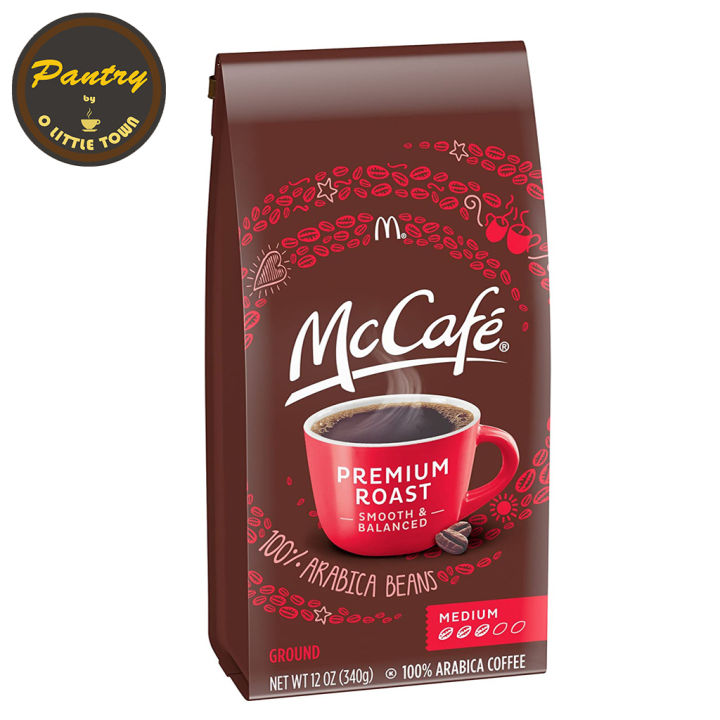 McCafe Premium Roast (Medium) Ground Coffee, BB:SEPT 2024 Brewed/Drip ...
