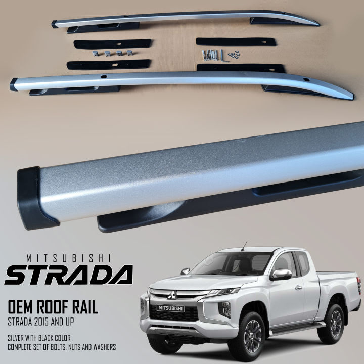 Mitsubishi Strada GLX GLS ATHLETE 2015-2023 Silver Black Heavy Duty ...