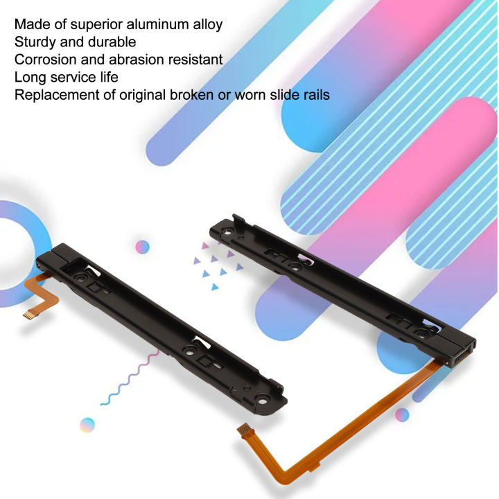 L R Slide Rail Hard Wearing Replacement Left Right Slide Rail for Game ...