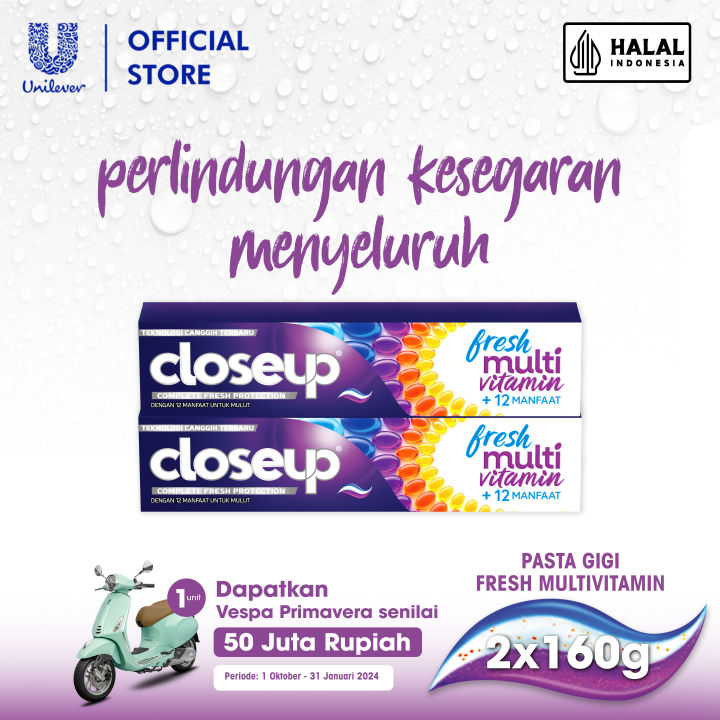 Closeup Pasta Gigi Antibakteri Multivitamin Complete Fresh Protection ...