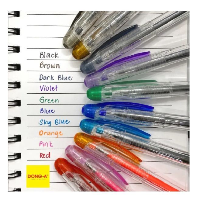 Dong-A My Gel Colored Sign Pens I Sold per piece | Lazada PH