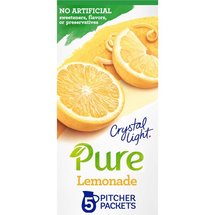 30% OFF!! Exp May 2025 Crystal Light Pure Lemonade Naturally Flavored ...