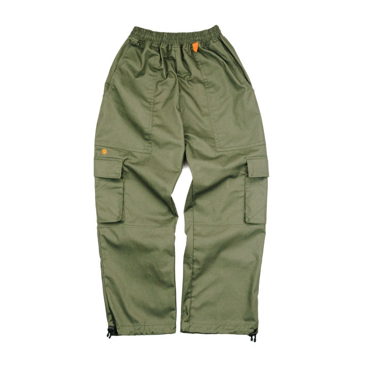 New！ TNGC Originals 6 Pocket Wide Fit Army Green Cargo Pants by The No ...