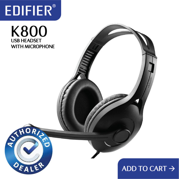 EDIFIER K800 NOISE CANCELLING USB HEADSET | Lazada PH