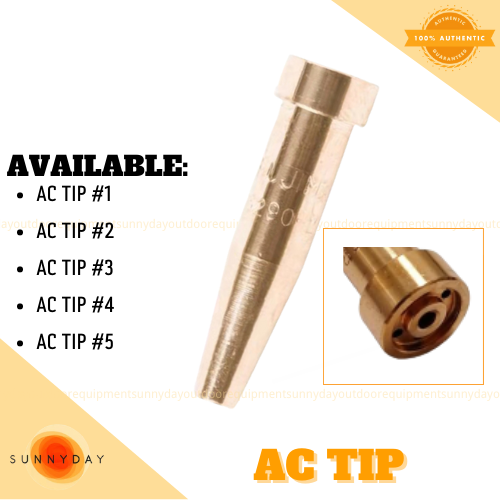 AC (Acetylene) Cutting Tip / Cutting Nozzle #1 #2 #3 #4 #5 Sold per ...