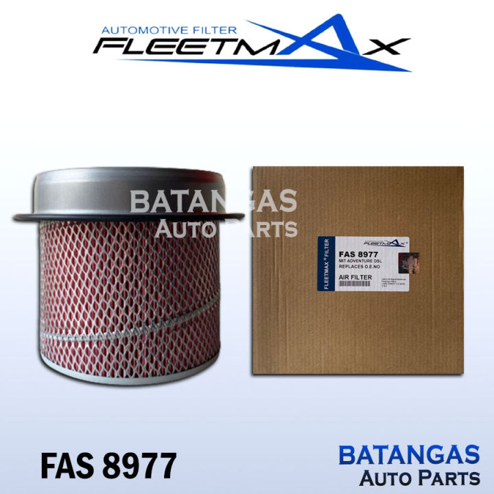 FLEETMAX AIR FILTER MITSUBISHI ADVENTURE DIESEL 1998-2017 | Lazada PH