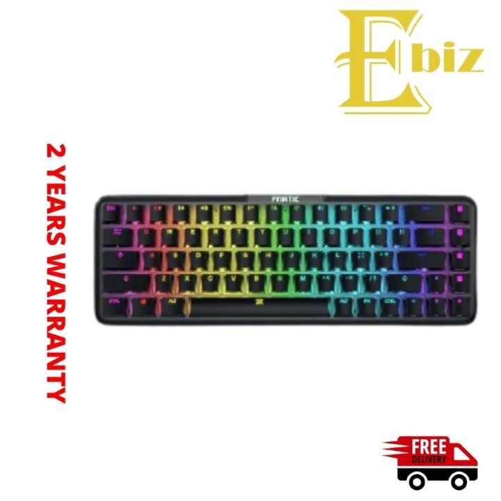FNATIC STREAK65 RGB LOW PROFILE MECHANICAL GAMING KEYBOARD | Lazada