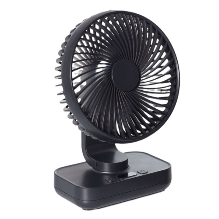 Portable Desk Fan Type-C Rechargeable Desktop USB Cooling Fan Wireless ...