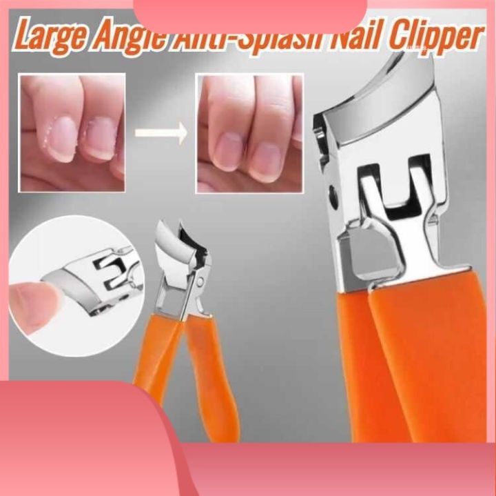 [Essential For Ingrown Toenails] Large Angle Anti-Splash Nail Clipper ...
