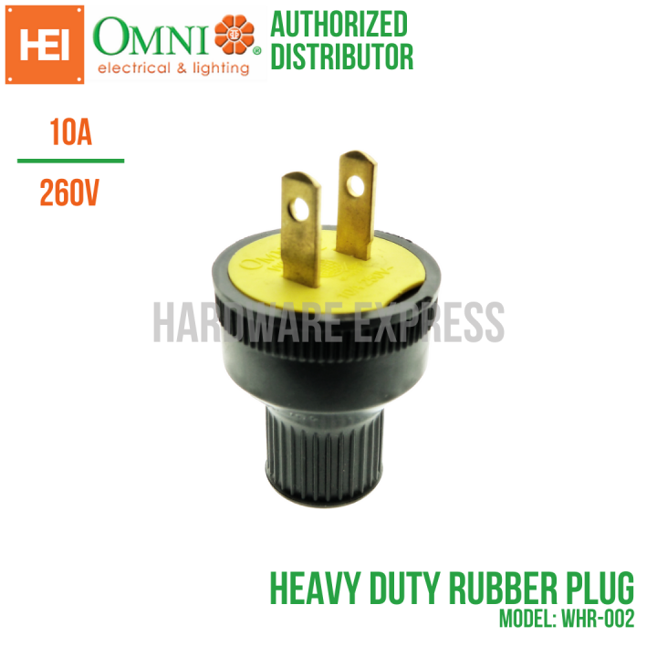 Omni Heavy Duty Rubber Plug (WHR-002) | Lazada PH