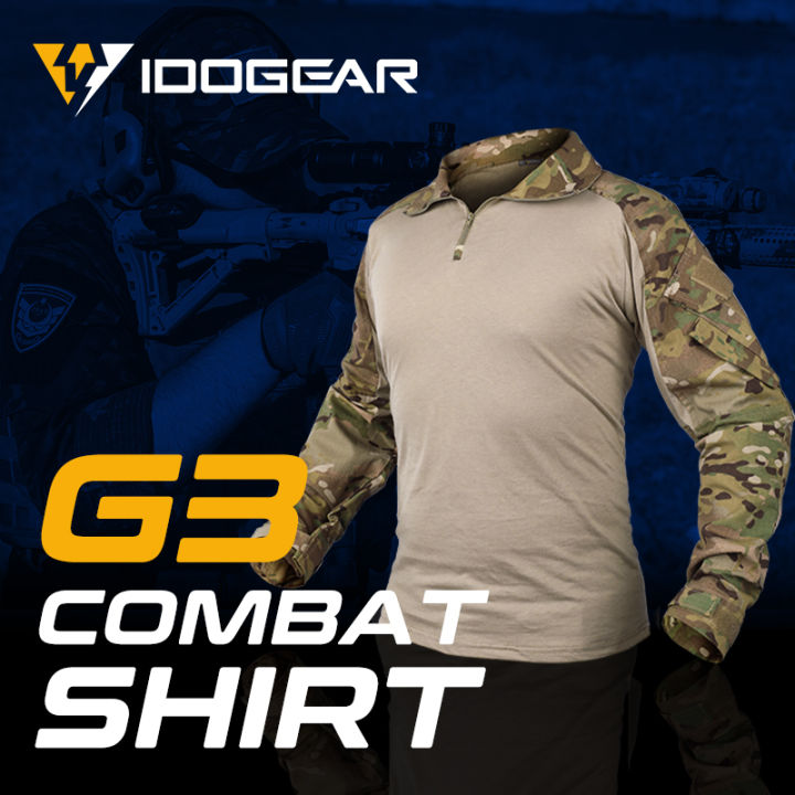 IDOGEAR Tactical suit winter Tactical clothes Combat Gen3 T Shirt Camo ...