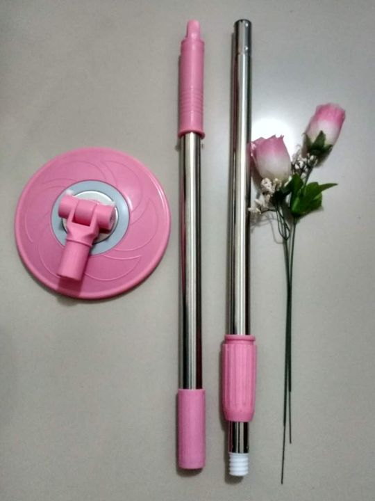 Alat pel HANDLE SETS (KEPALA MOP DAN GANGGANG/HANDLE) spin mop | Lazada ...