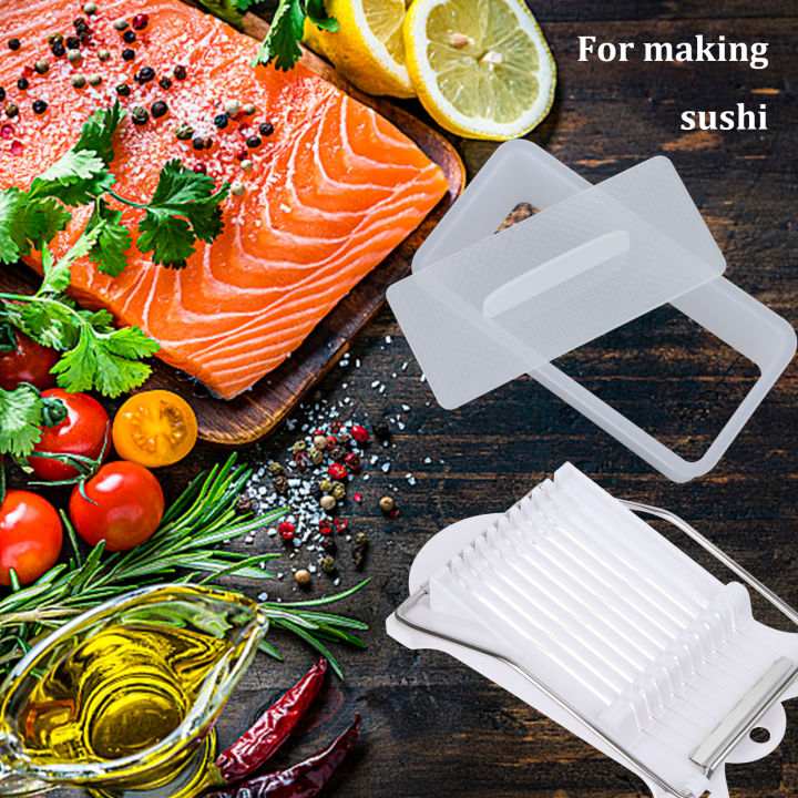 [JINXING] Spam Musubi Mold Kit Spam Slicer Luncheon Meat Cutter ...