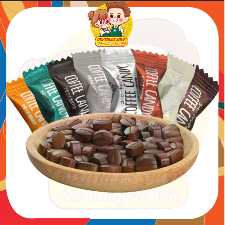 100gr Kẹo Coffee Candy viên nén không đường (Có Mix 8 vị) | Lazada.vn