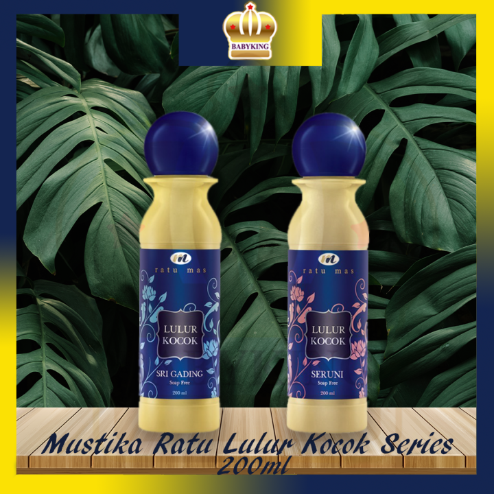 Original Mustika Ratu Lulur Kocok Seruni 200ml 50ml Lulur Kocok Sri Gading 200ml For Clean