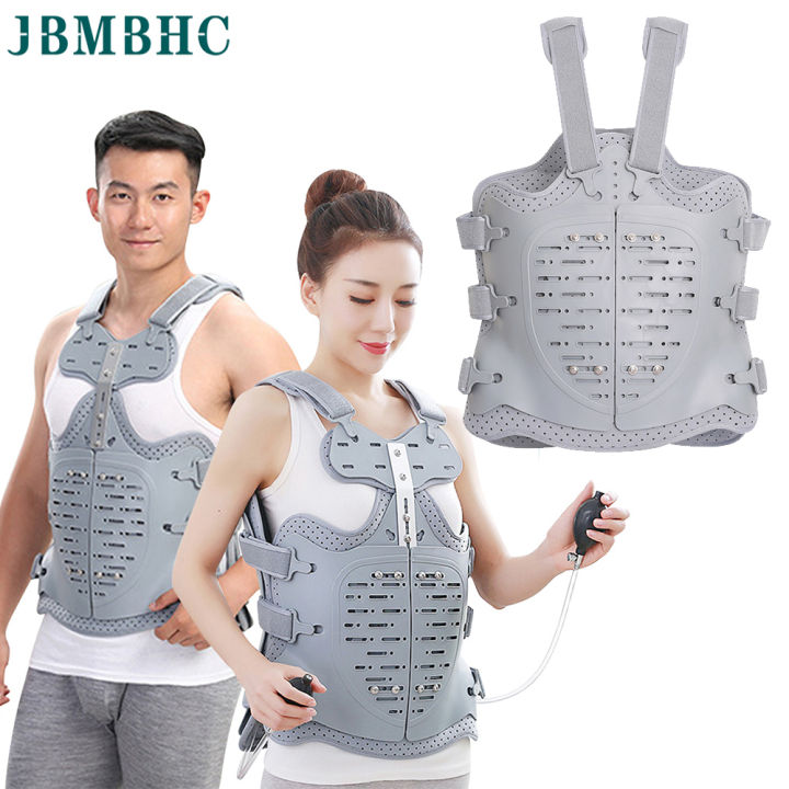 JBMBHC TLSO Inflatable Thoracolumbar Fixed Spinal Adjustable Back Brace ...