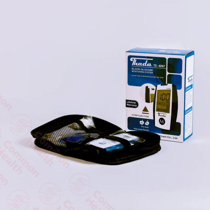 Thada เครื่องตรวจวัดระดับน้ำตาลจากเยอรมัน | Lazada.co.th