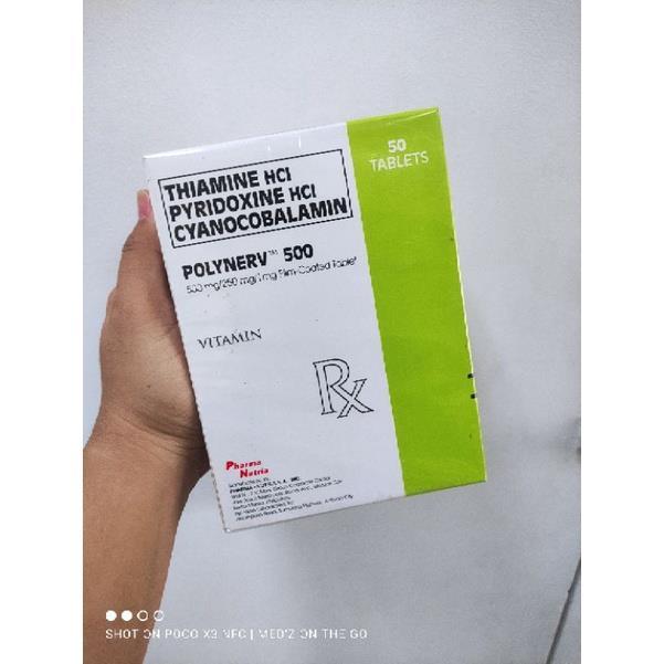 POLYNERV 500 VITAMINS 10 TABLETS | Lazada PH