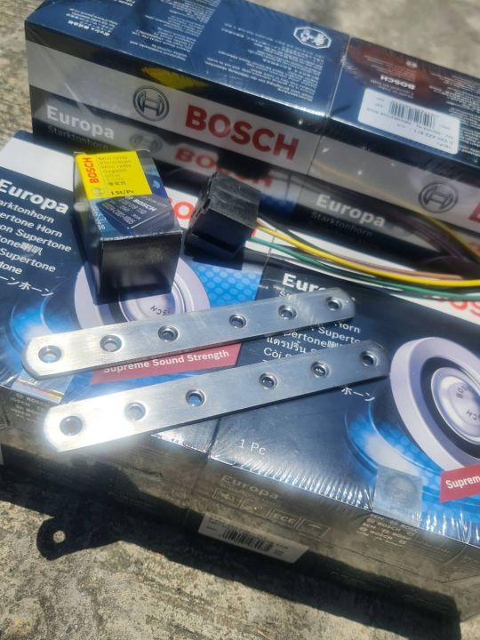 Europa Horn Silver Free Stainless steel Heavy duty Bracket RELAY and ...