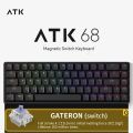 ATK ATK68/ATK68 V2 Game Keyboard Magnetic Switch, Aluminum Alloy Mechanical Keyboard, Quick ...