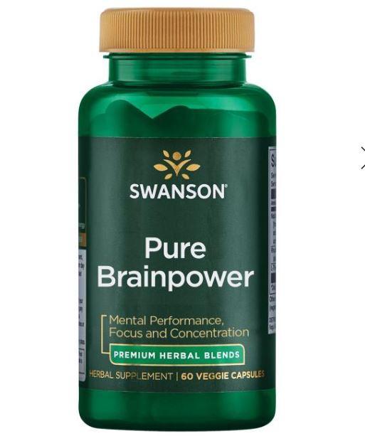 Swanson Pure Brain power 60 caps | Lazada PH