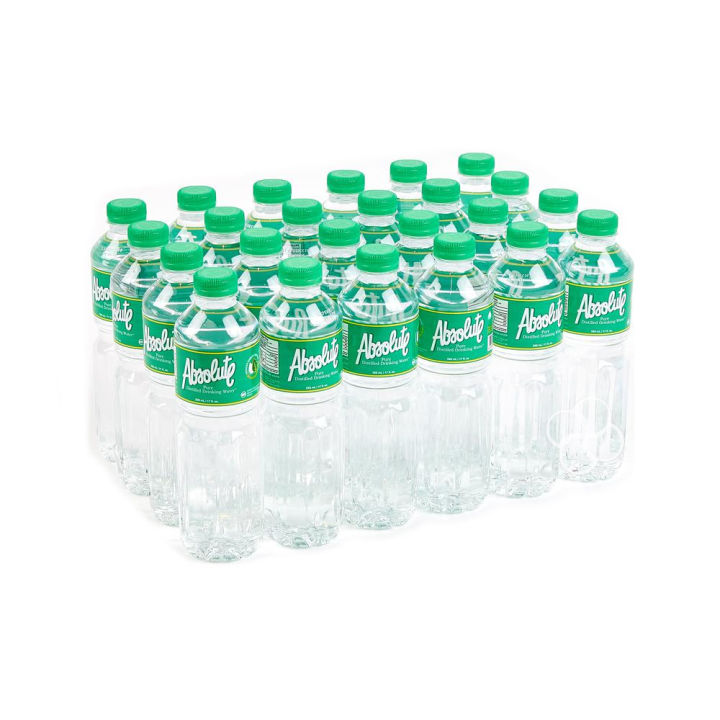 Absolute Pure Distilled Drinking Water 24 x 500mL | Lazada PH