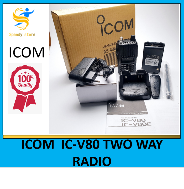NEW ARRIVAL Icom v80 radio original japan ICOM IC-V80 VHF portable ...