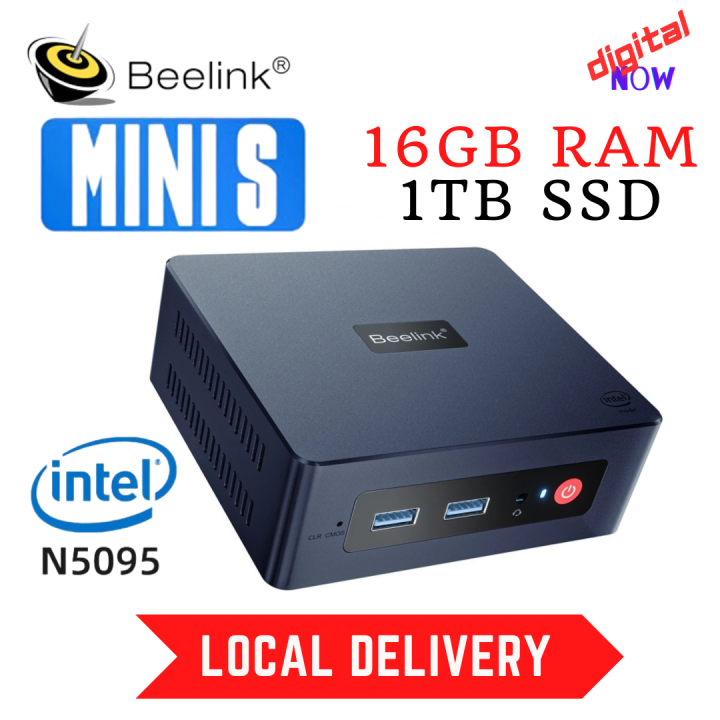 Beelink S Windows PC 16GB RAM 1TB SSD In n5095 Windows 11 computer ...