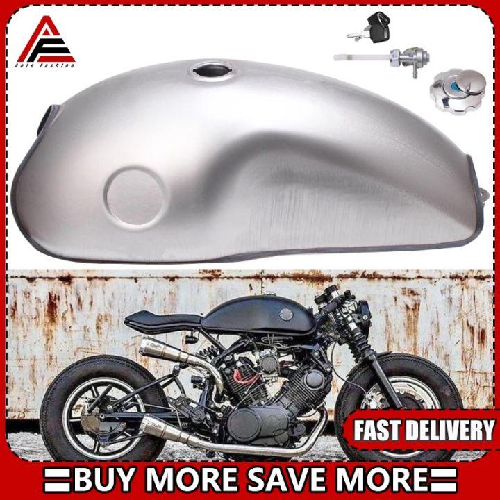 Fuel Tank Anti-theft Bracket Motorcycle Gas Tank Bracket Lock - 10L ...