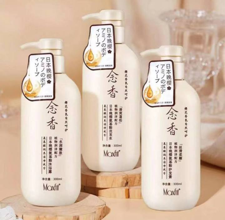 Original Japan Sakura Amino Acid Anti-Dandruff Shampoo/Conditioner ...