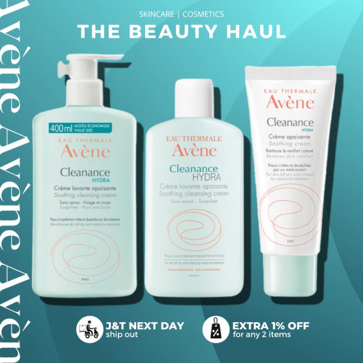 Avene Cleanance Hydra Soothing Cleansing Cream Cleanser | Soothing ...