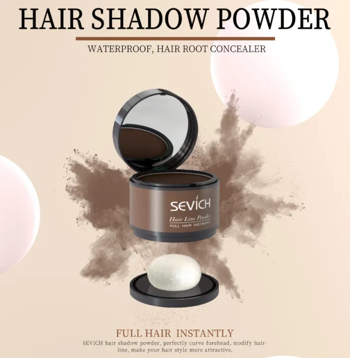 SEVICH Hair Shadow Powder Hairline Shading Powder Waterproof Hair ...