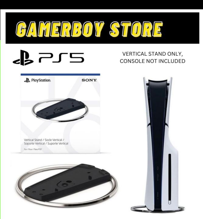PS5 SLIM VERTICAL STAND [PS5 CONSOLE SOLD SEPARATELY] | Lazada