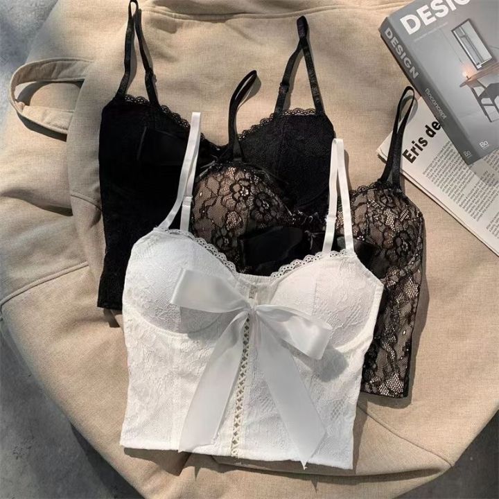 French new style slim lace camisole outer wear summer base beautiful ...