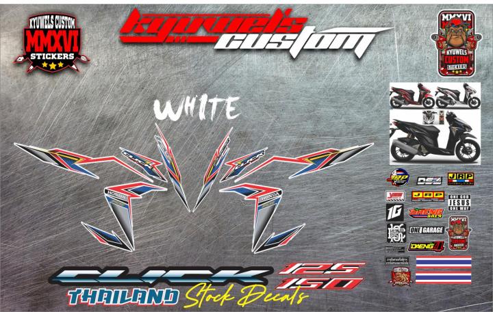 HONDA CLICK V2 THAILAND CONCEPT DECALS | Lazada PH