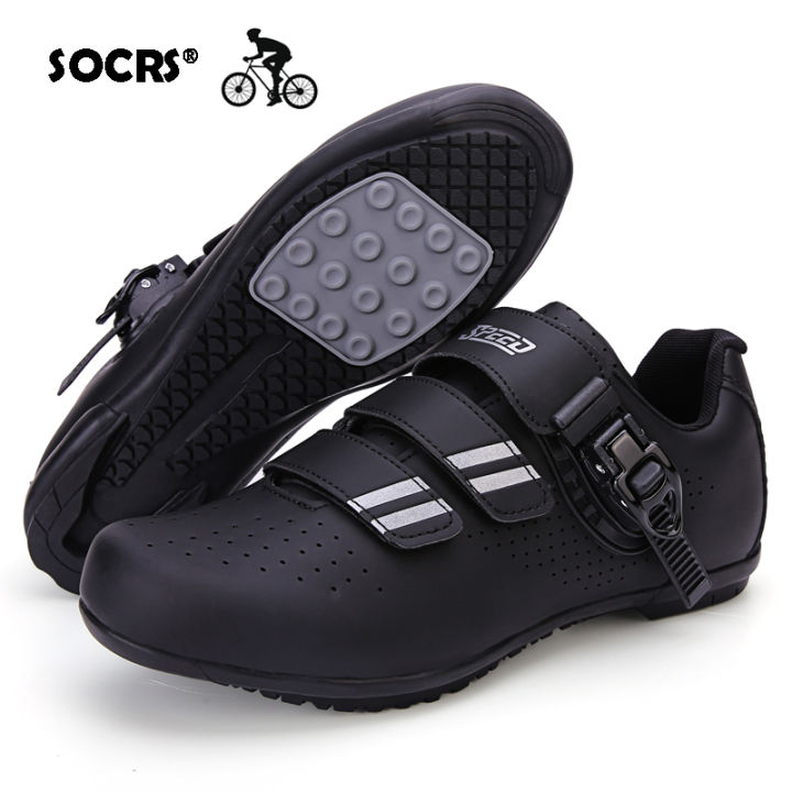 SOCRS Professional Cycling Shoes for Men SPD High Quality VELCRO RB ...
